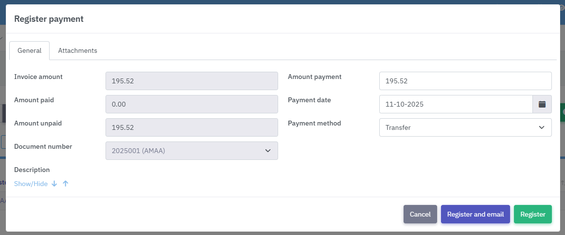 Payment Registration Software | Automated Payment System
